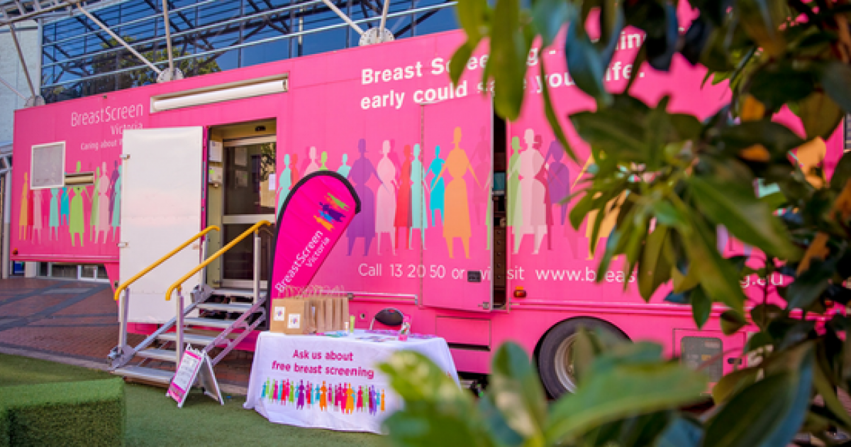 Free breast screening van is back at Dandenong Palm Plaza ...