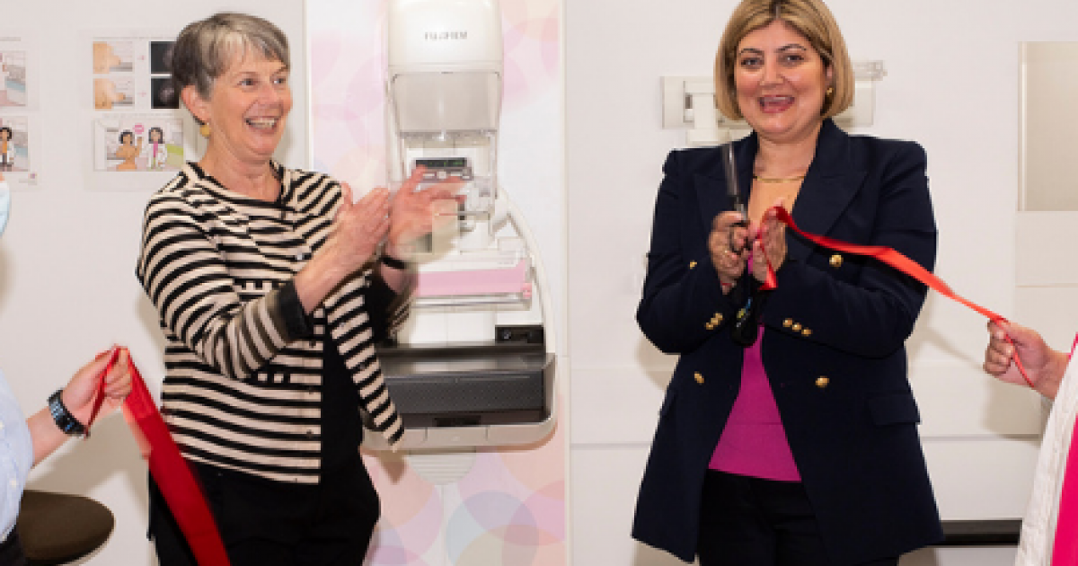 MP opens new Sunshine BreastScreen clinic | BreastScreen Victoria
